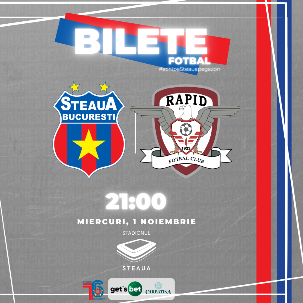S-au pus în vânzare biletele pentru meciul cu Rapid! – CSA Steaua ...