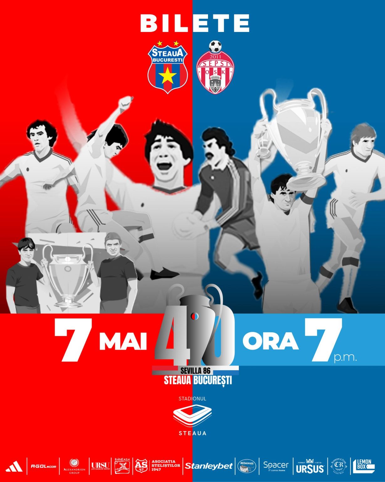 Bilete Steaua Bucureşti – ACS Sepsi OSK Sfântu Gheorghe – CSA Steaua ...